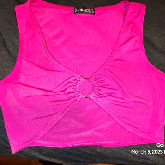 Tops | Just Quella Womens Super Cute Crop Top | Poshmark
